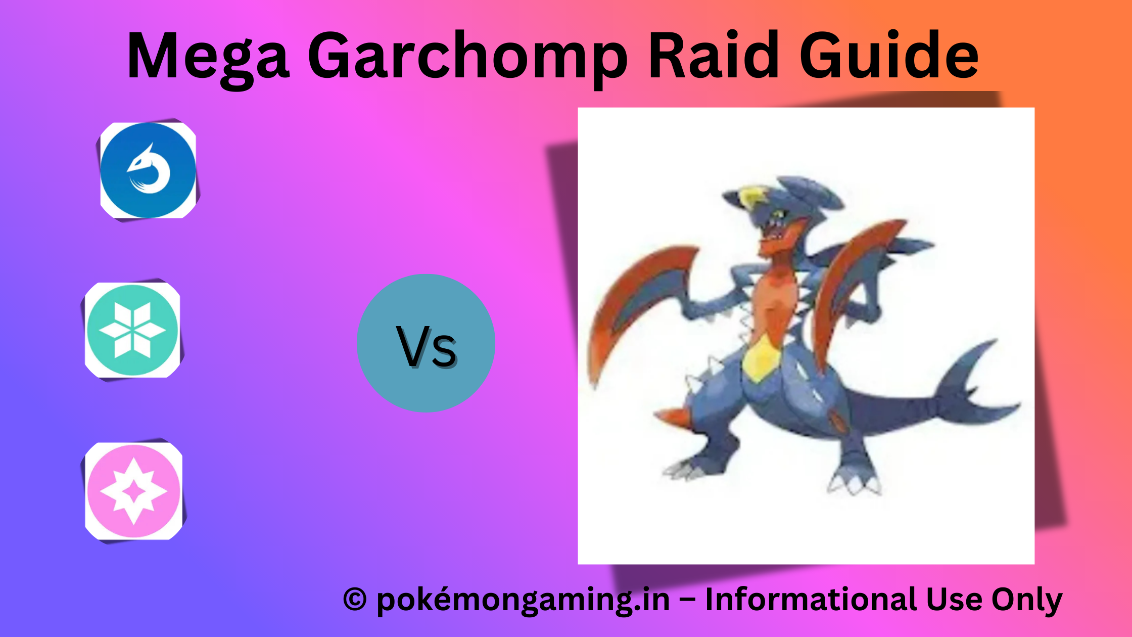 Mega Garchomp Raid Guide — Counters, Moves & Strategy | Pokémon GO (US/UK)